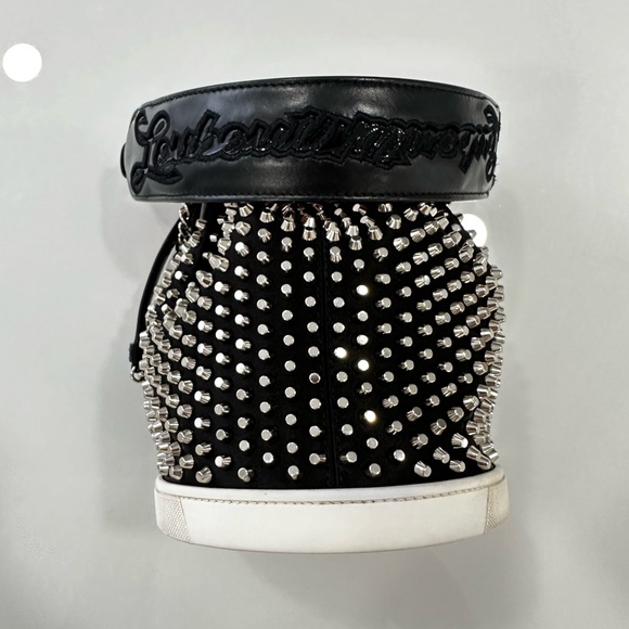 Christian Louboutin | Bags | Christian Louboutin Marie Jane Bucket Bag ...